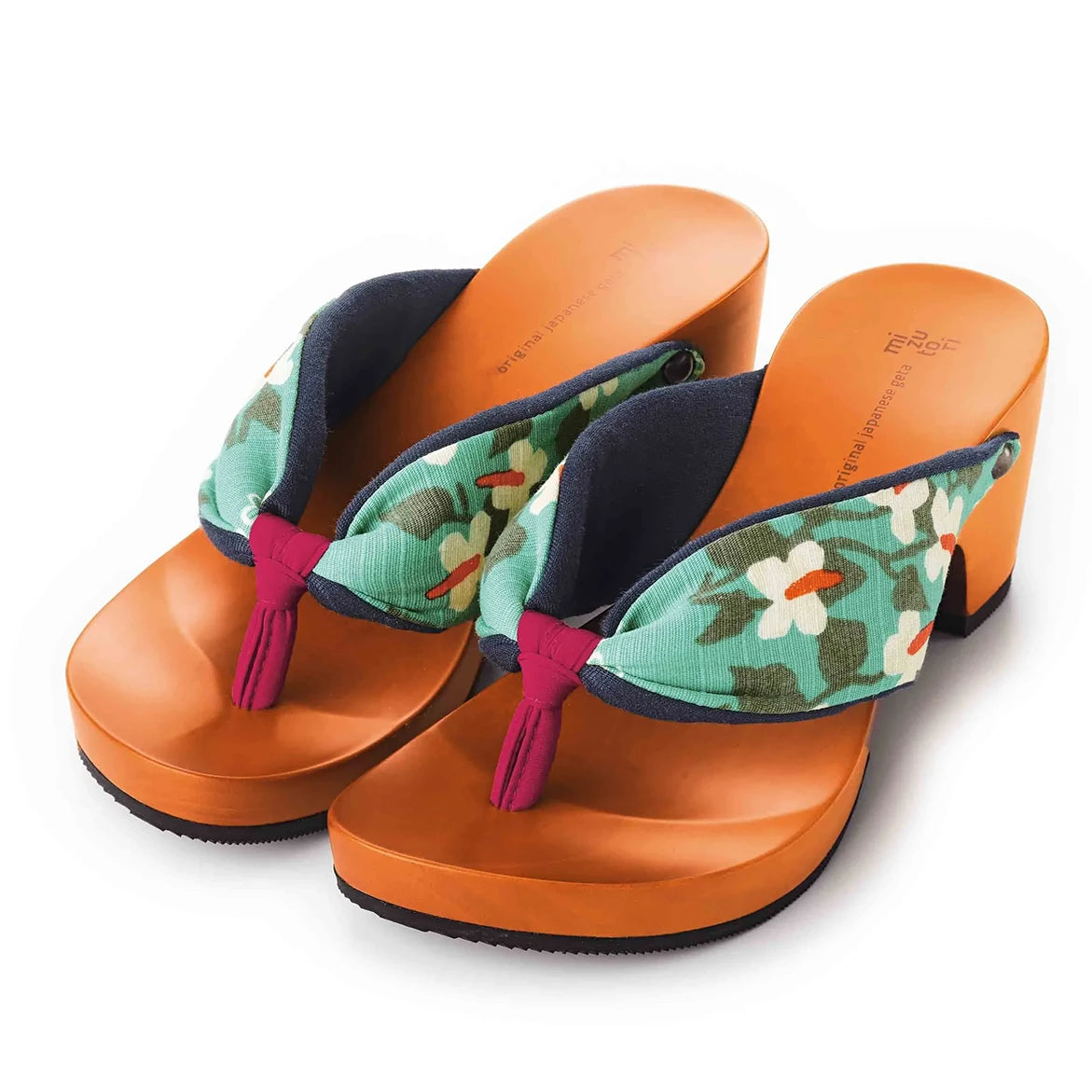 hitete 6.5 四葉とどくだみ 紺・ワイン（むす美） / KC-51 – mizutori / 株式会社水鳥工業